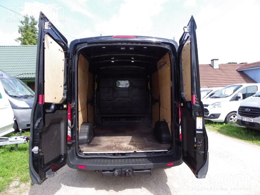 Black Ford Transit 2018 in Valka, with an engine capacity of 2.00 L and mileage of 168 thousand km for 8900 €, photo 17 on AUTOMOTO.COM.LV