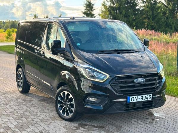 Black Ford Transit 2019 in Riga, with an engine capacity of 2.00 L and mileage of 240 thousand km for 12900 €, photo 1 on AUTOMOTO.COM.LV