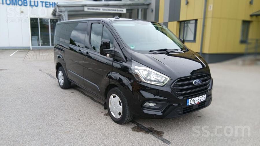 Black Ford Transit 2022 in Bauska, with an engine capacity of 2.00 L and mileage of 0 thousand km for 16999 €, photo 4 on AUTOMOTO.COM.LV