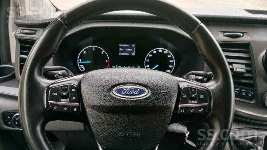 Black Ford Transit 2022 in Bauska, with an engine capacity of 2.00 L and mileage of 0 thousand km for 16999 €, photo 6 on AUTOMOTO.COM.LV