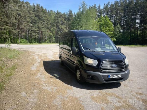 Melns Ford Transit 2016 Rīga, ar dzinēja tilpumu 2.00 L un nobraukumu 587 tūkst. km par 12500 €, foto 1 vietnē AUTOMOTO.COM.LV