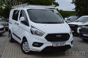 Black Ford Transit 2018 in Tukums, with an engine capacity of 2.00 L and mileage of 223 thousand km for 12695 €, photo 4 on AUTOMOTO.COM.LV