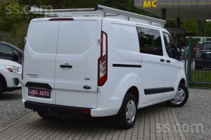 Black Ford Transit 2018 in Tukums, with an engine capacity of 2.00 L and mileage of 223 thousand km for 12695 €, photo 7 on AUTOMOTO.COM.LV