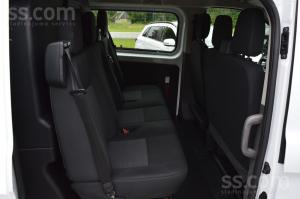 Black Ford Transit 2018 in Tukums, with an engine capacity of 2.00 L and mileage of 223 thousand km for 12695 €, photo 11 on AUTOMOTO.COM.LV