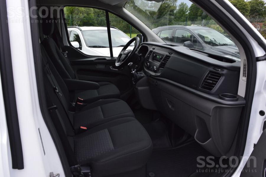 Black Ford Transit 2018 in Tukums, with an engine capacity of 2.00 L and mileage of 223 thousand km for 12695 €, photo 12 on AUTOMOTO.COM.LV