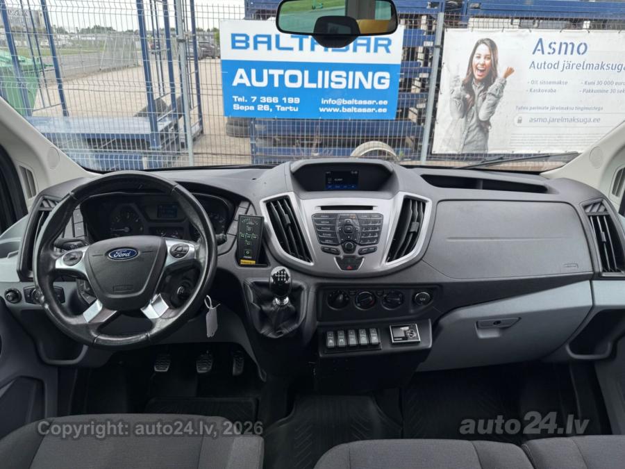 Melns Ford Transit 2016 Tartu, ar dzinēja tilpumu 2.00 L un nobraukumu 156 tūkst. km par 21650 €, foto 6 vietnē AUTOMOTO.COM.LV