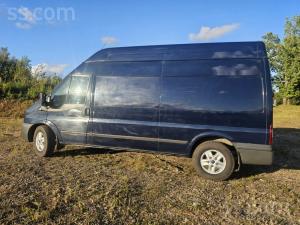 Blue Ford Transit 2009 in Cesis, with an engine capacity of 2.40 L and mileage of 353 thousand km for 8700 €, photo 30 on AUTOMOTO.COM.LV