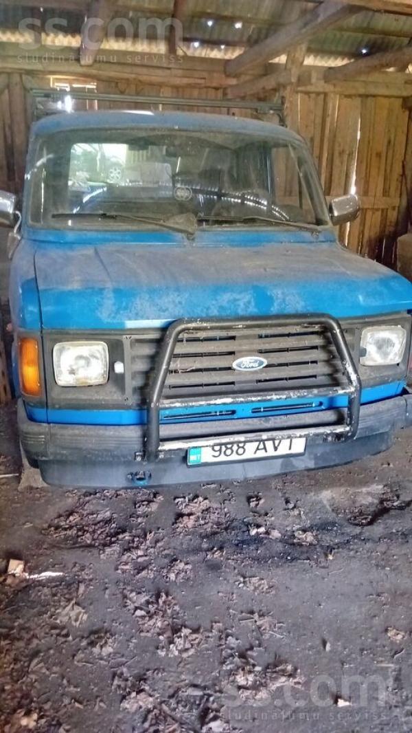Blue Ford Transit 1985 in Tallinn, with an engine capacity of 2.50 L and mileage of 0 thousand km for 1200 €, photo 7 on AUTOMOTO.COM.LV