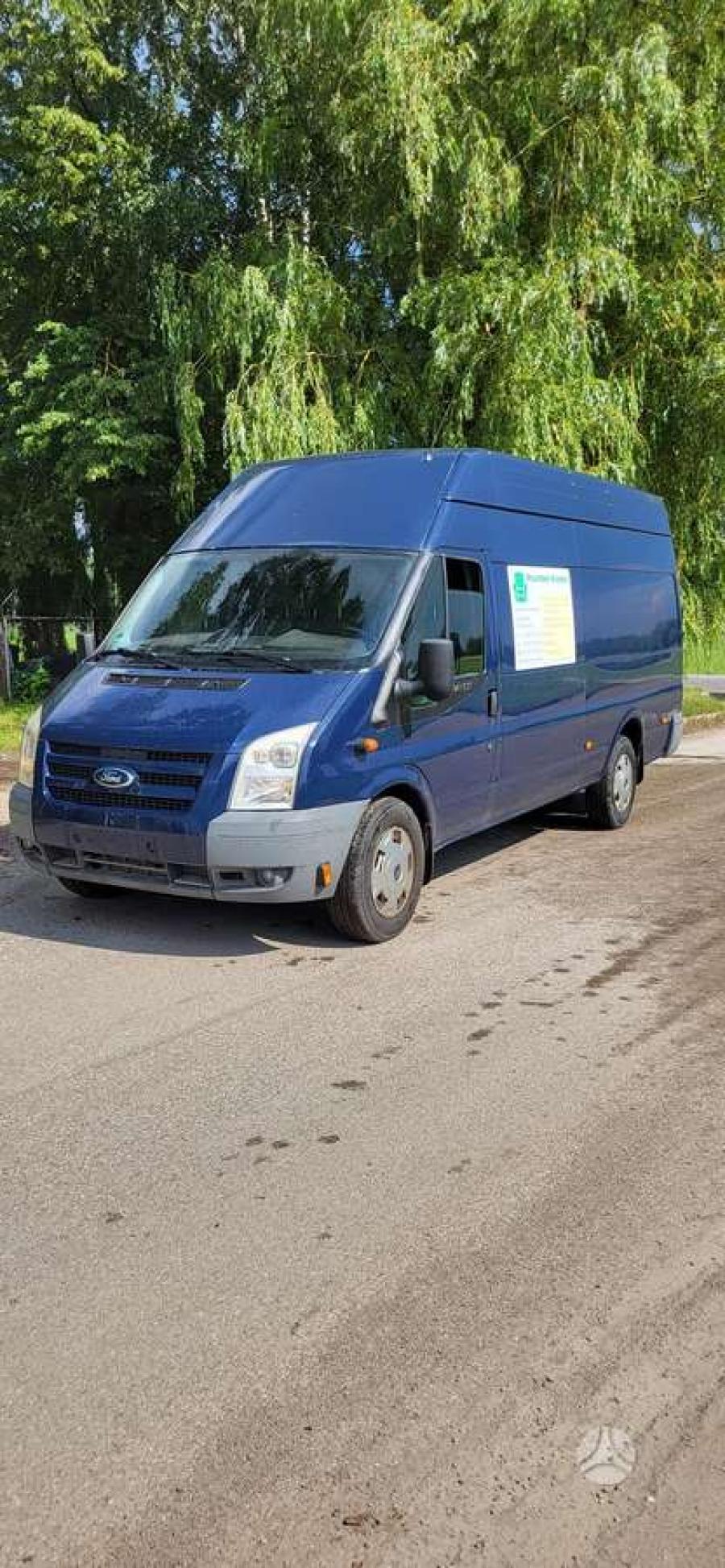 Blue Ford Transit 2011 in Marijampole, with an engine capacity of 2.40 L and mileage of 214 thousand km for 5900 €, photo 3 on AUTOMOTO.COM.LV