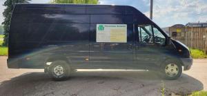 Blue Ford Transit 2011 in Marijampole, with an engine capacity of 2.40 L and mileage of 214 thousand km for 5900 €, photo 9 on AUTOMOTO.COM.LV