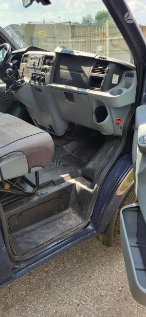 Blue Ford Transit 2011 in Marijampole, with an engine capacity of 2.40 L and mileage of 214 thousand km for 5900 €, photo 13 on AUTOMOTO.COM.LV