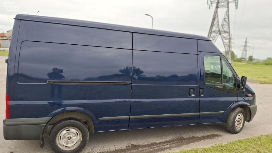 Blue Ford Transit 2012 in Kaunas, with an engine capacity of 2.20 L and mileage of 280 thousand km for 4800 €, photo 4 on AUTOMOTO.COM.LV