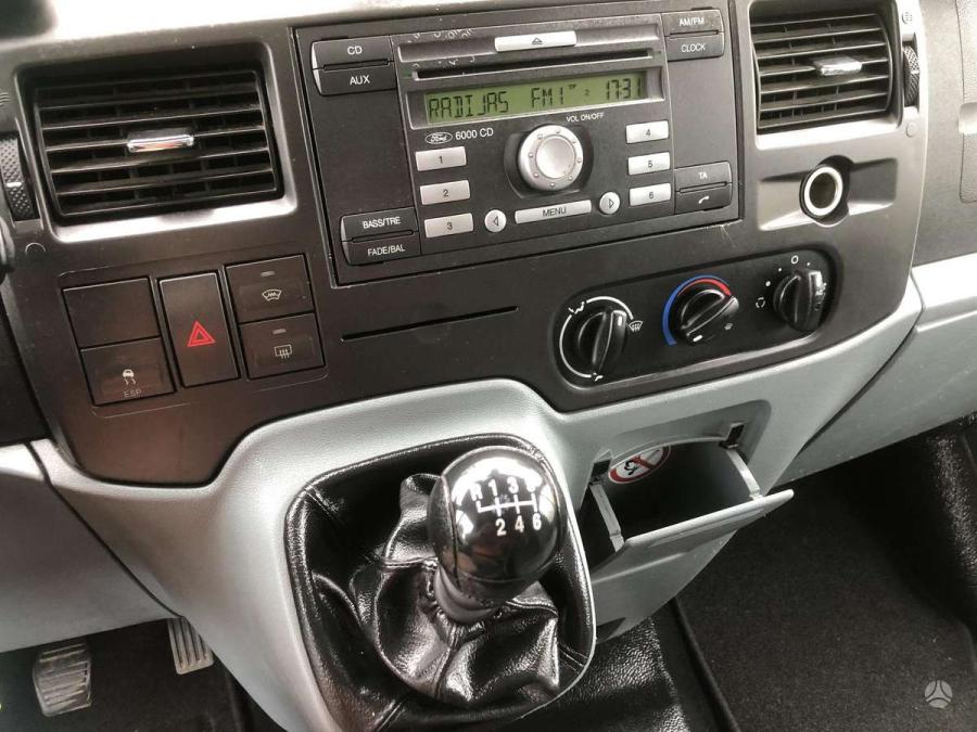 Blue Ford Transit 2012 in Kaunas, with an engine capacity of 2.20 L and mileage of 132 thousand km for 7150 €, photo 9 on AUTOMOTO.COM.LV