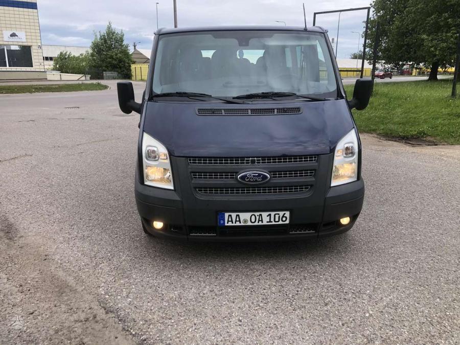 Blue Ford Transit 2012 in Kaunas, with an engine capacity of 2.20 L and mileage of 132 thousand km for 7150 €, photo 16 on AUTOMOTO.COM.LV
