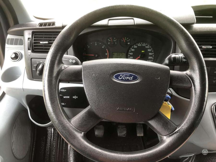 Blue Ford Transit 2012 in Kaunas, with an engine capacity of 2.20 L and mileage of 132 thousand km for 7150 €, photo 18 on AUTOMOTO.COM.LV
