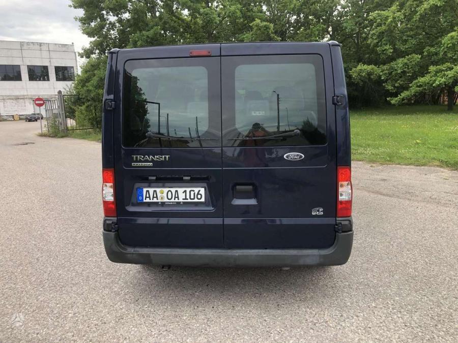 Blue Ford Transit 2012 in Kaunas, with an engine capacity of 2.20 L and mileage of 132 thousand km for 7150 €, photo 20 on AUTOMOTO.COM.LV