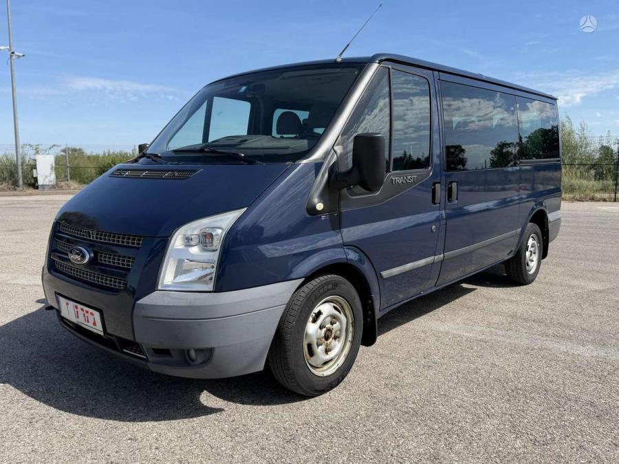 Blue Ford Transit 2012 in Marijampole, with an engine capacity of 2.20 L and mileage of 125 thousand km for 6600 €, photo 1 on AUTOMOTO.COM.LV