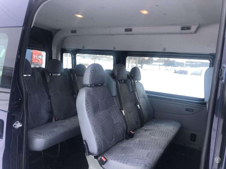 Blue Ford Transit 2013 in Kaunas, with an engine capacity of 2.20 L and mileage of 221 thousand km for 8500 €, photo 17 on AUTOMOTO.COM.LV