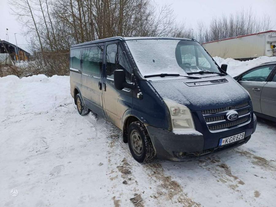 Blue Ford Transit 2013 in Siauliai, with an engine capacity of 2.20 L and mileage of 240 thousand km for 1500 €, photo 2 on AUTOMOTO.COM.LV