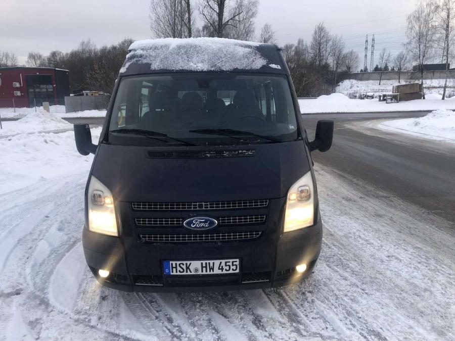 Blue Ford Transit 2013 in Kaunas, with an engine capacity of 2.20 L and mileage of 221 thousand km for 8500 €, photo 16 on AUTOMOTO.COM.LV