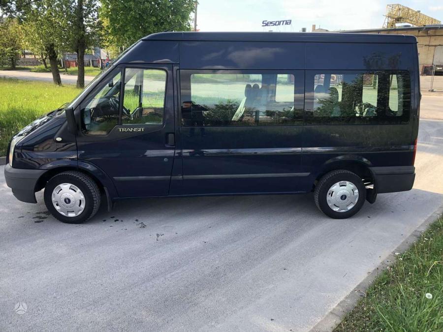 Blue Ford Transit 2013 in Kaunas, with an engine capacity of 2.20 L and mileage of 222 thousand km for 7900 €, photo 4 on AUTOMOTO.COM.LV