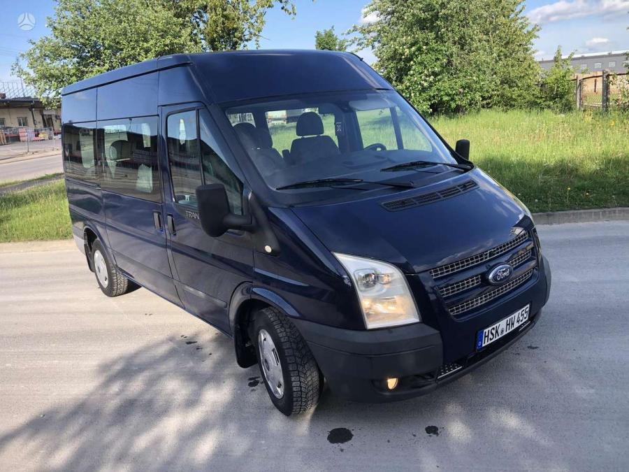 Blue Ford Transit 2013 in Kaunas, with an engine capacity of 2.20 L and mileage of 222 thousand km for 7900 €, photo 6 on AUTOMOTO.COM.LV