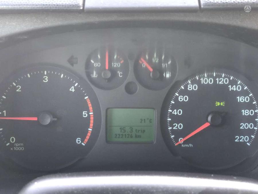 Blue Ford Transit 2013 in Kaunas, with an engine capacity of 2.20 L and mileage of 222 thousand km for 7900 €, photo 13 on AUTOMOTO.COM.LV
