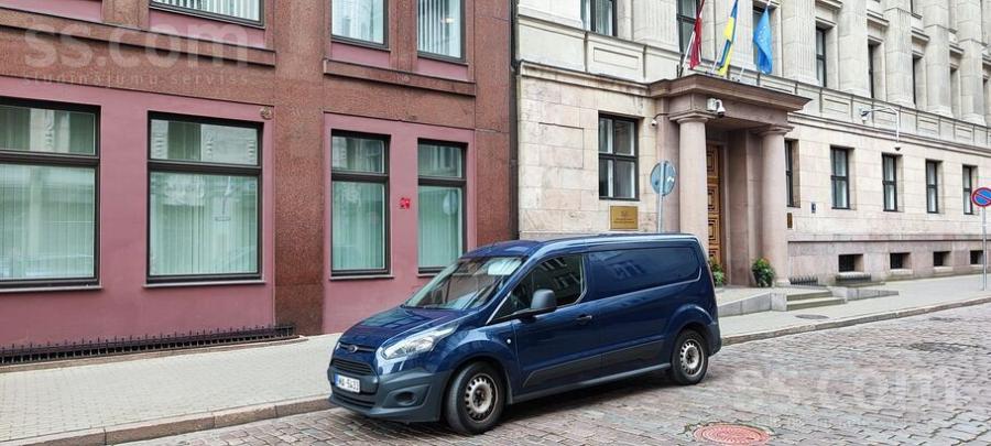 Blue Ford Transit 2014 in Riga, with an engine capacity of 1.50 L and mileage of 345 thousand km for 4500 €, photo 10 on AUTOMOTO.COM.LV