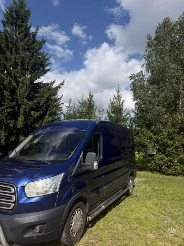 Blue Ford Transit 2015 in Vilnius, with an engine capacity of 2.20 L and mileage of 441 thousand km for 6200 €, photo 2 on AUTOMOTO.COM.LV