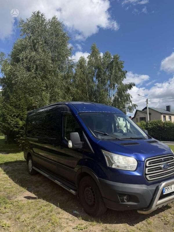 Blue Ford Transit 2015 in Vilnius, with an engine capacity of 2.20 L and mileage of 441 thousand km for 6200 €, photo 3 on AUTOMOTO.COM.LV