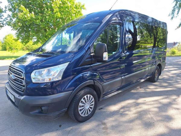 Zils Ford Transit 2015 Kelmė, ar dzinēja tilpumu 2.20 L un nobraukumu 245 tūkst. km par 7600 €, foto 3 vietnē AUTOMOTO.COM.LV