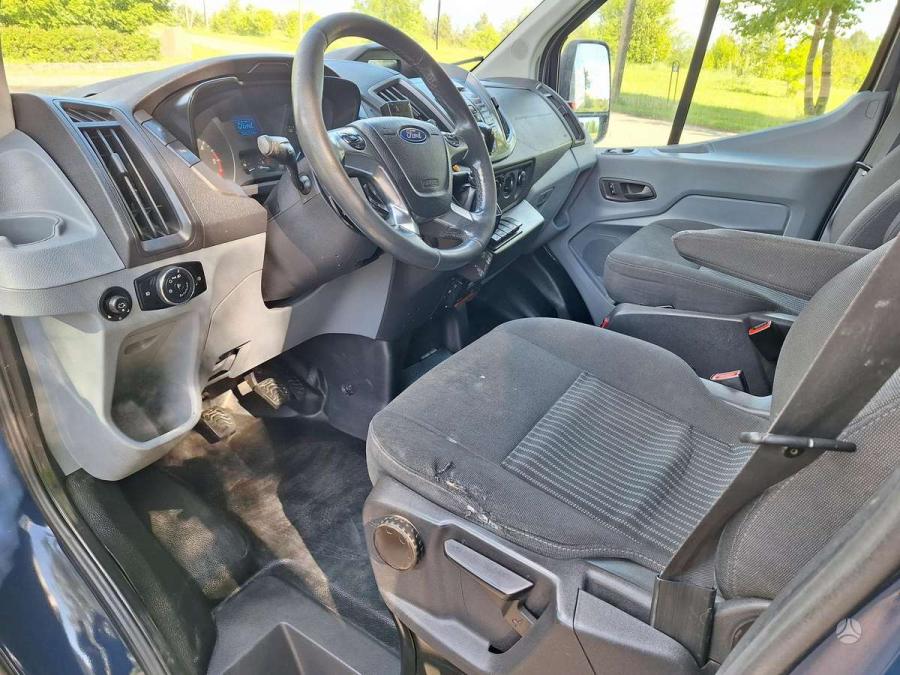 Zils Ford Transit 2015 Kelmė, ar dzinēja tilpumu 2.20 L un nobraukumu 245 tūkst. km par 7600 €, foto 9 vietnē AUTOMOTO.COM.LV