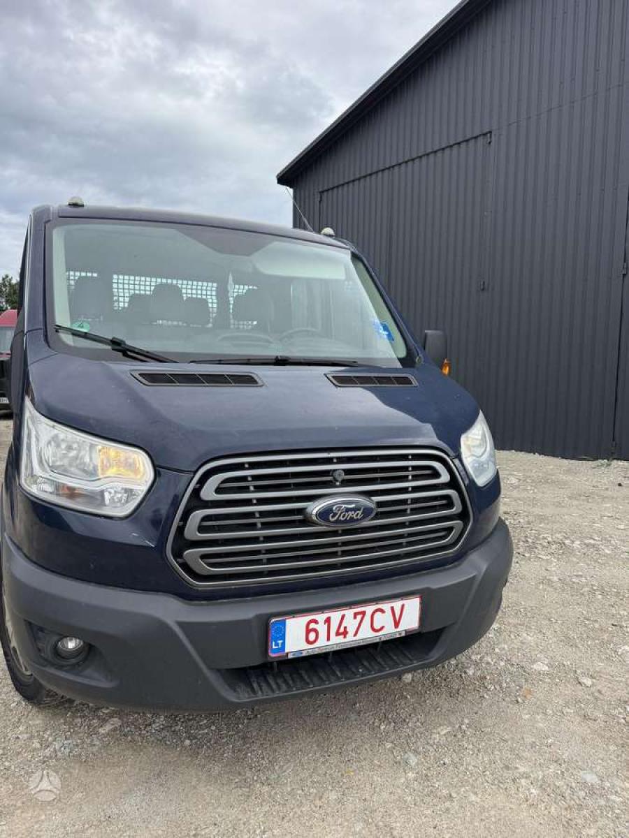 Zils Ford Transit 2015 Kelmė, ar dzinēja tilpumu 2.20 L un nobraukumu 366 tūkst. km par 8500 €, foto 3 vietnē AUTOMOTO.COM.LV