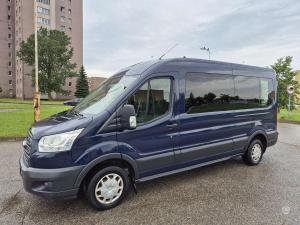 Blue Ford Transit 2016 in Panevezys, with an engine capacity of 2.20 L and mileage of 531 thousand km for 6600 €, photo 3 on AUTOMOTO.COM.LV