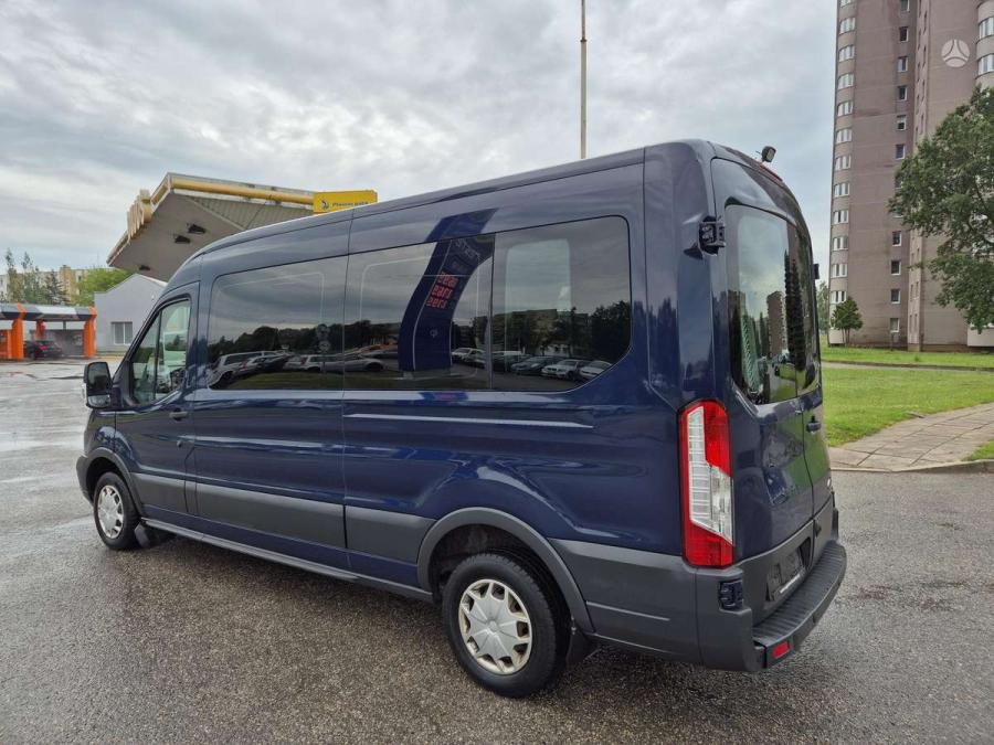 Blue Ford Transit 2016 in Panevezys, with an engine capacity of 2.20 L and mileage of 531 thousand km for 6600 €, photo 4 on AUTOMOTO.COM.LV