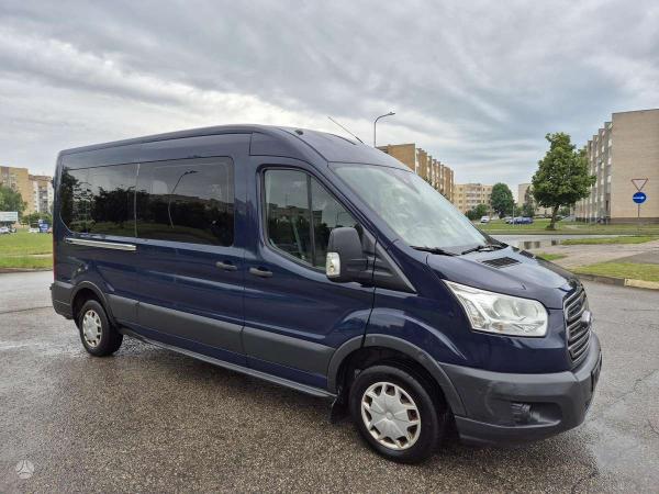 Blue Ford Transit 2016 in Panevezys, with an engine capacity of 2.20 L and mileage of 531 thousand km for 6600 €, photo 6 on AUTOMOTO.COM.LV