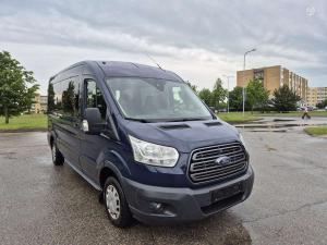 Blue Ford Transit 2016 in Panevezys, with an engine capacity of 2.20 L and mileage of 531 thousand km for 6600 €, photo 9 on AUTOMOTO.COM.LV