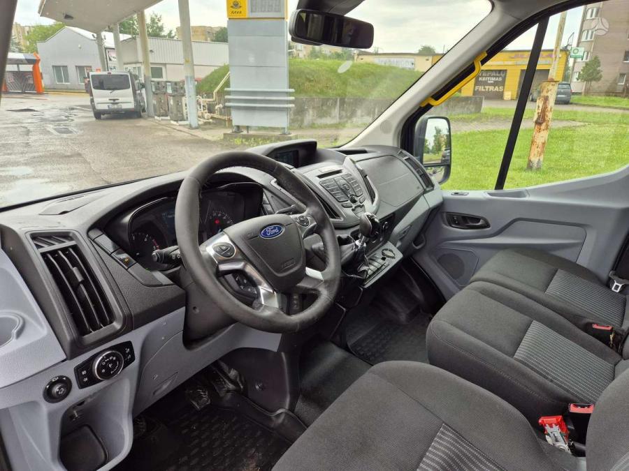 Blue Ford Transit 2016 in Panevezys, with an engine capacity of 2.20 L and mileage of 531 thousand km for 6600 €, photo 10 on AUTOMOTO.COM.LV