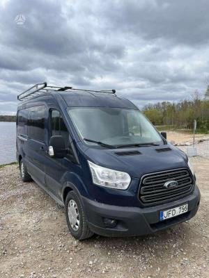 Blue Ford Transit 2016 in Jurbarkas, with an engine capacity of 2.20 L and mileage of 239 thousand km for 9300 €, photo 3 on AUTOMOTO.COM.LV
