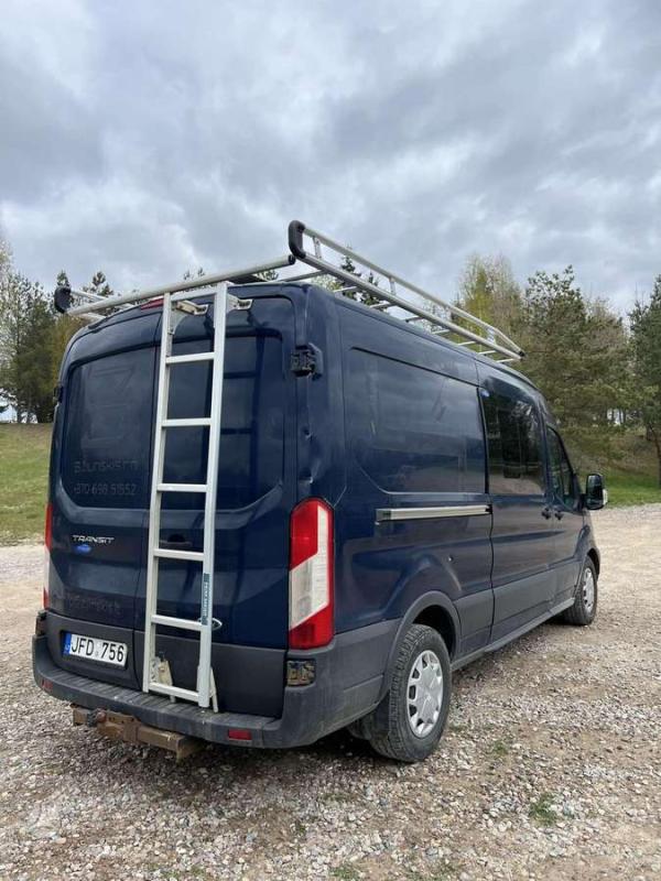 Blue Ford Transit 2016 in Jurbarkas, with an engine capacity of 2.20 L and mileage of 239 thousand km for 9300 €, photo 4 on AUTOMOTO.COM.LV