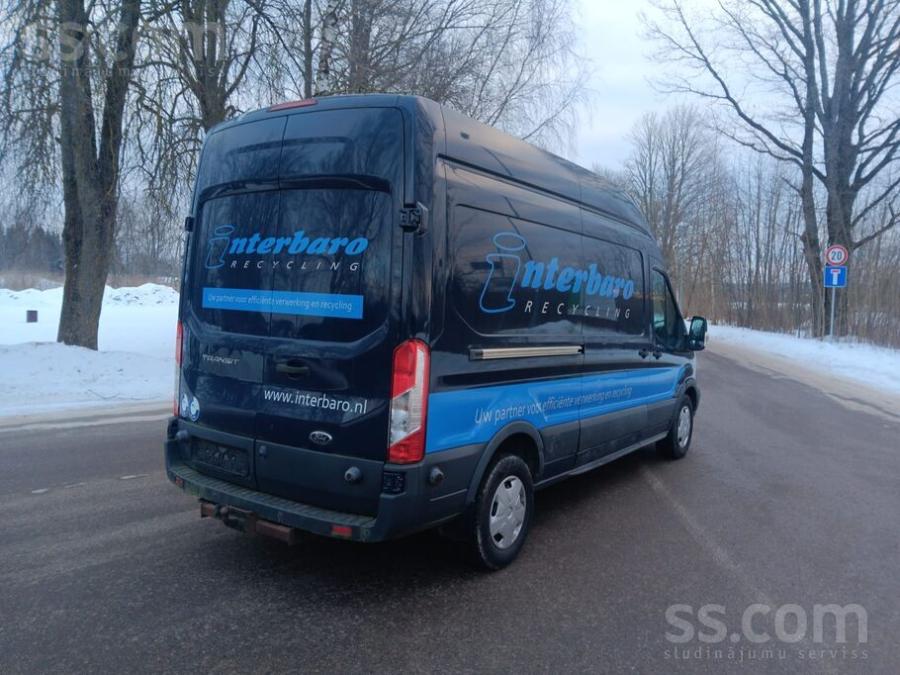 Blue Ford Transit 2017 in Ogre, with an engine capacity of 2.00 L and mileage of 201 thousand km for 9000 €, photo 5 on AUTOMOTO.COM.LV