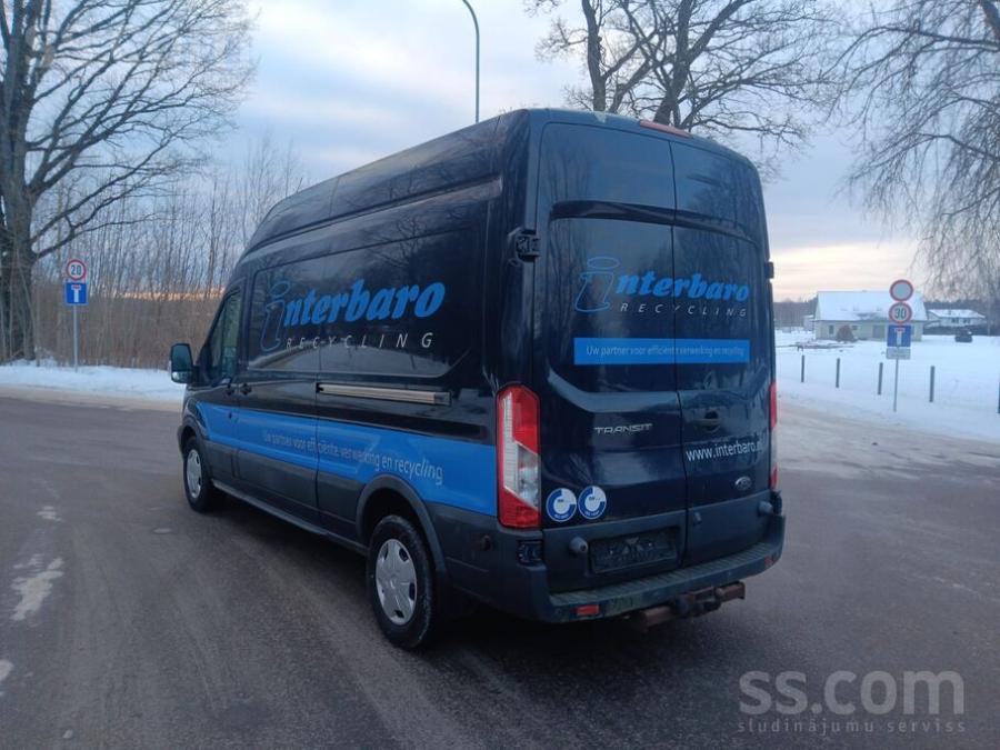 Blue Ford Transit 2017 in Ogre, with an engine capacity of 2.00 L and mileage of 201 thousand km for 9000 €, photo 7 on AUTOMOTO.COM.LV