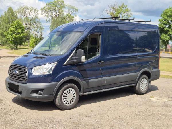 Blue Ford Transit 2017 in Taurage, with an engine capacity of 2.00 L and mileage of 242 thousand km for 6500 €, photo 1 on AUTOMOTO.COM.LV