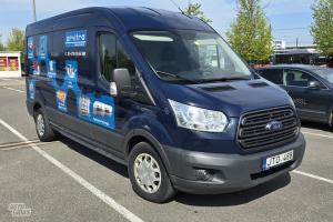 Blue Ford Transit 2017 in Vilnius, with an engine capacity of 2.00 L and mileage of 363 thousand km for 8080 €, photo 3 on AUTOMOTO.COM.LV