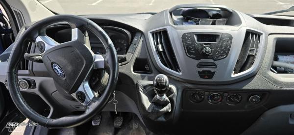 Blue Ford Transit 2017 in Vilnius, with an engine capacity of 2.00 L and mileage of 363 thousand km for 8080 €, photo 9 on AUTOMOTO.COM.LV