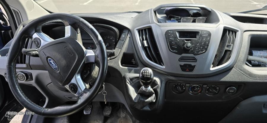 Blue Ford Transit 2017 in Vilnius, with an engine capacity of 2.00 L and mileage of 363 thousand km for 8080 €, photo 9 on AUTOMOTO.COM.LV