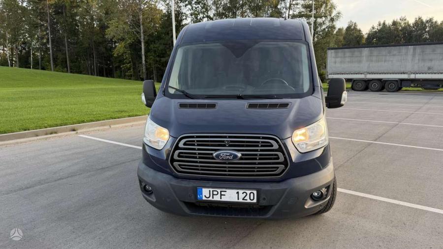 Zils Ford Transit 2017 Viļņa, ar dzinēja tilpumu 2.00 L un nobraukumu 370 tūkst. km par 7500 €, foto 3 vietnē AUTOMOTO.COM.LV