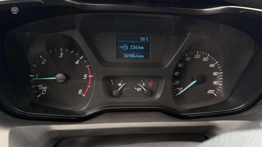 Zils Ford Transit 2017 Viļņa, ar dzinēja tilpumu 2.00 L un nobraukumu 370 tūkst. km par 7500 €, foto 13 vietnē AUTOMOTO.COM.LV