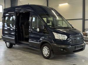 Zils Ford Transit 2018 Marijampole, ar dzinēja tilpumu 2.00 L un nobraukumu 217 tūkst. km par 13700 €, foto  vietnē AUTOMOTO.COM.LV