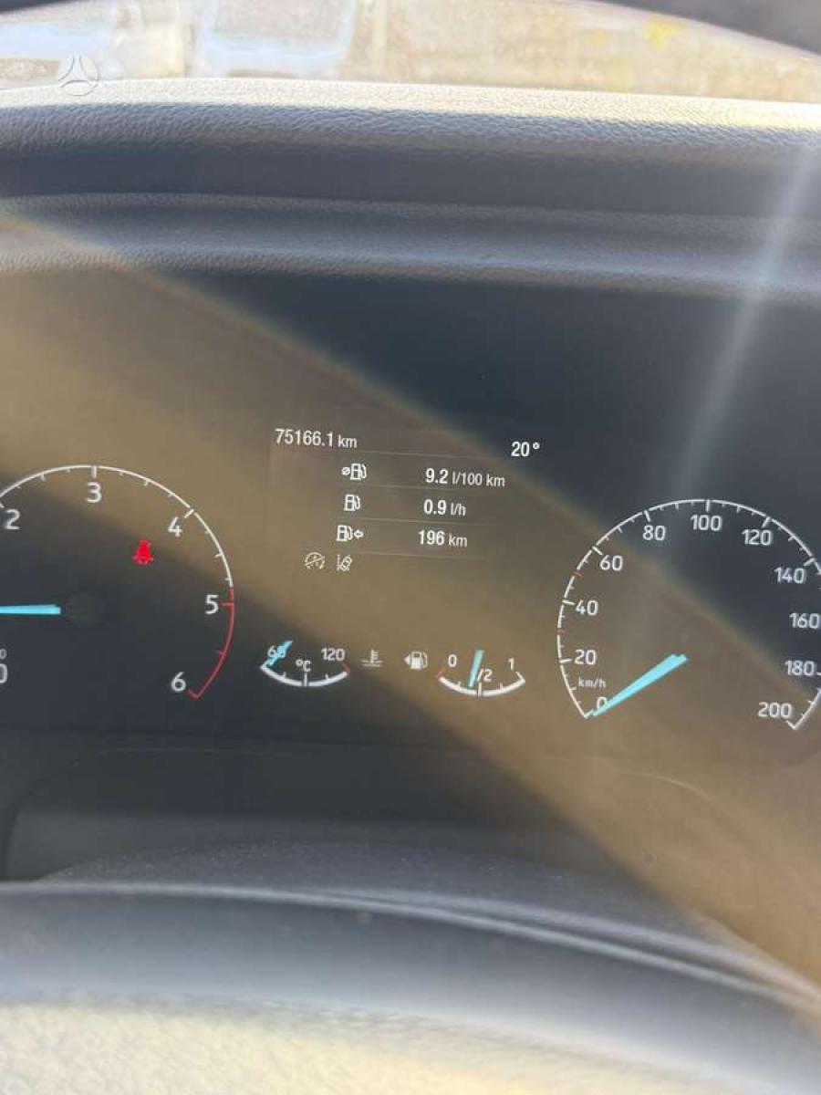 Blue Ford Transit 2022 in Pasvalys, with an engine capacity of 0.00 L and mileage of 75 thousand km for 20200 €, photo 10 on AUTOMOTO.COM.LV